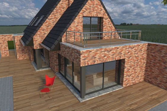 Maison traditionnelle en brique de 158 m²